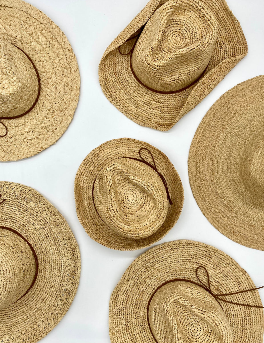 The Santa Fe - Raffia Fedora Hat – Chloealexisboutique